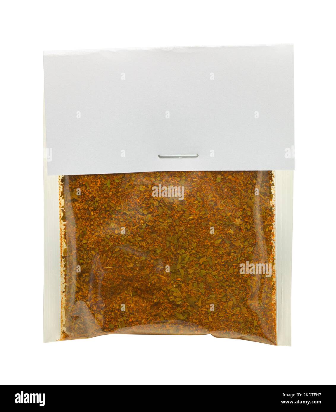 Small Spice Packet Cut Out on White Stock Photo - Alamy