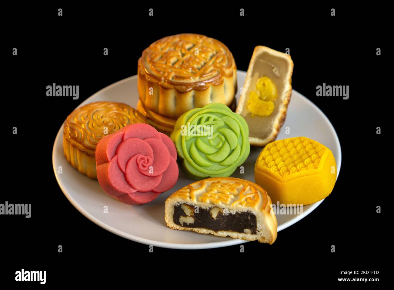 Mid Autumn Festival moon cake Stock Photo - Alamy