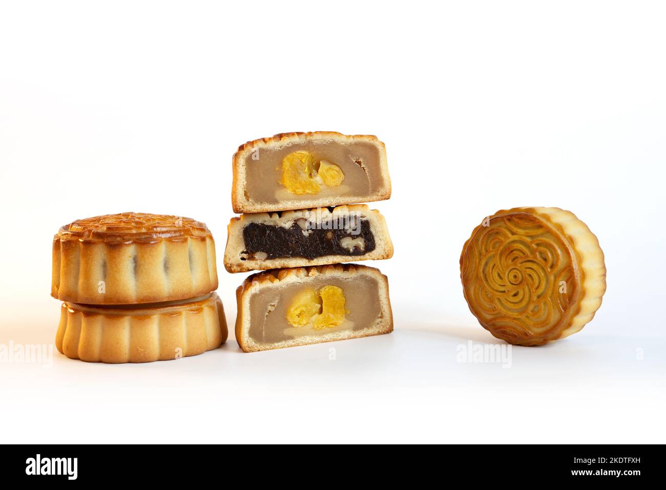 Mid Autumn Festival moon cake Stock Photo - Alamy
