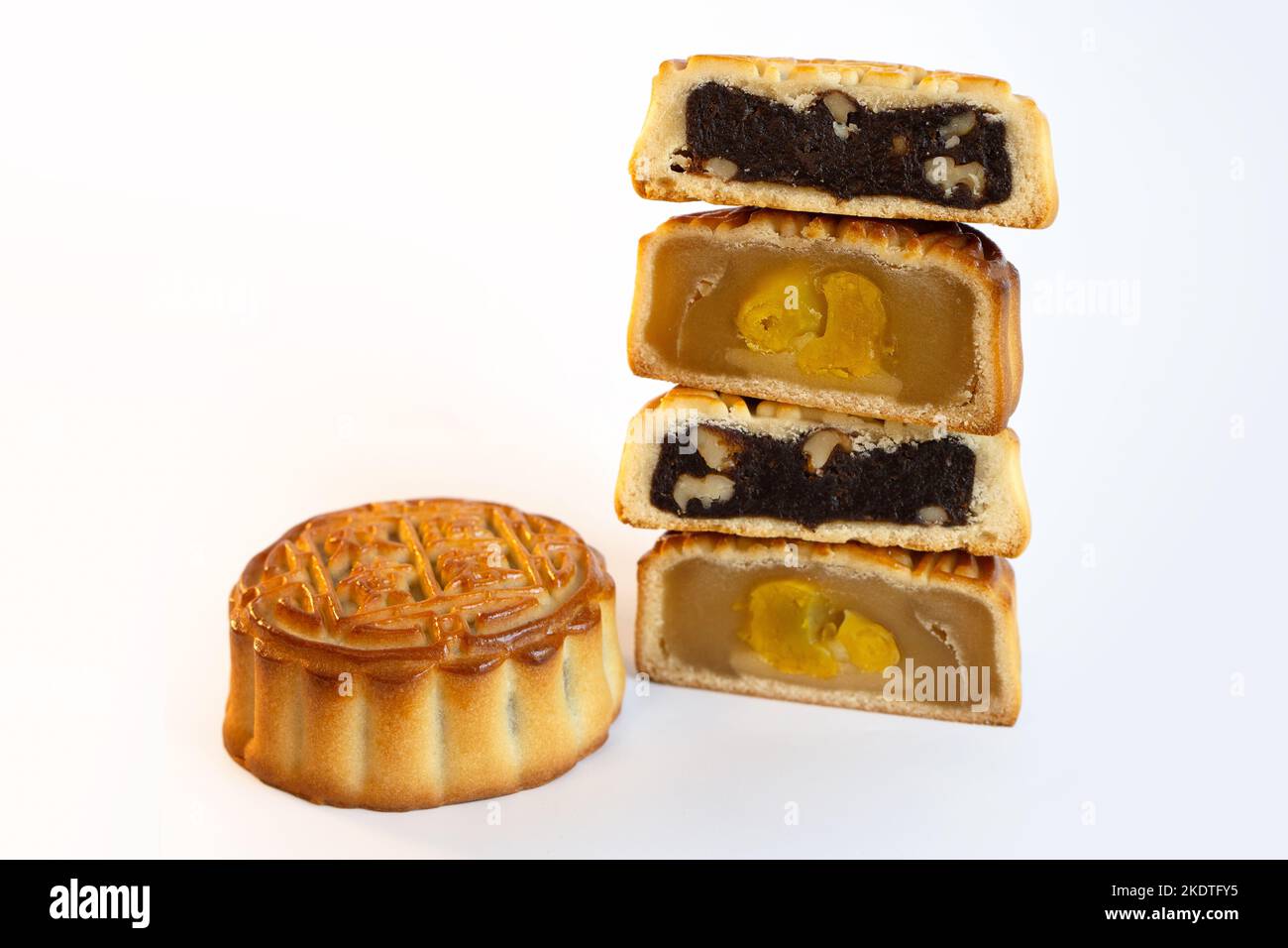 Mid Autumn Festival moon cake Stock Photo - Alamy