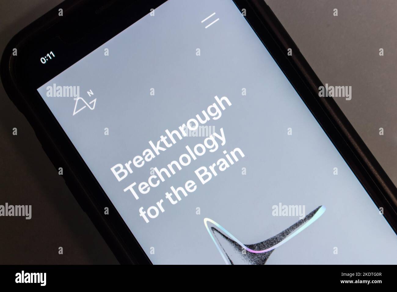Website of Neuralink on an iPhone. Neuralink Corporation is a ... Website of Neuralink on an iPhone. Neuralink Corporation is a ...