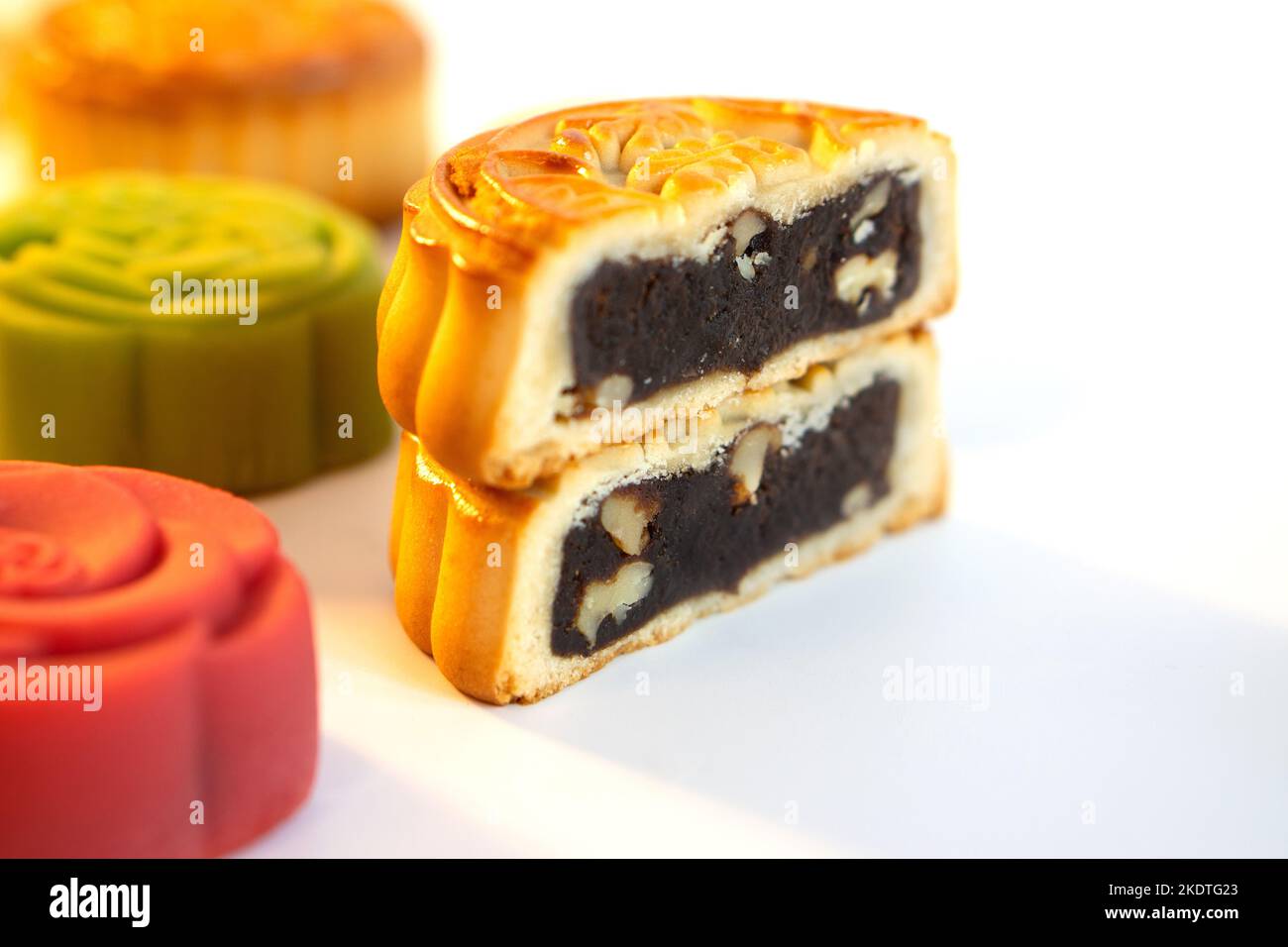 Mid Autumn Festival moon cake Stock Photo - Alamy