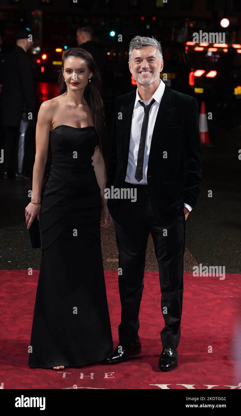 Alex Gabassi arrives at the World premiere of The Crown series five at ...