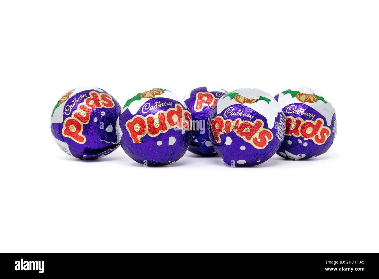 Cadbury Christmas Puds Stock Photo - Alamy