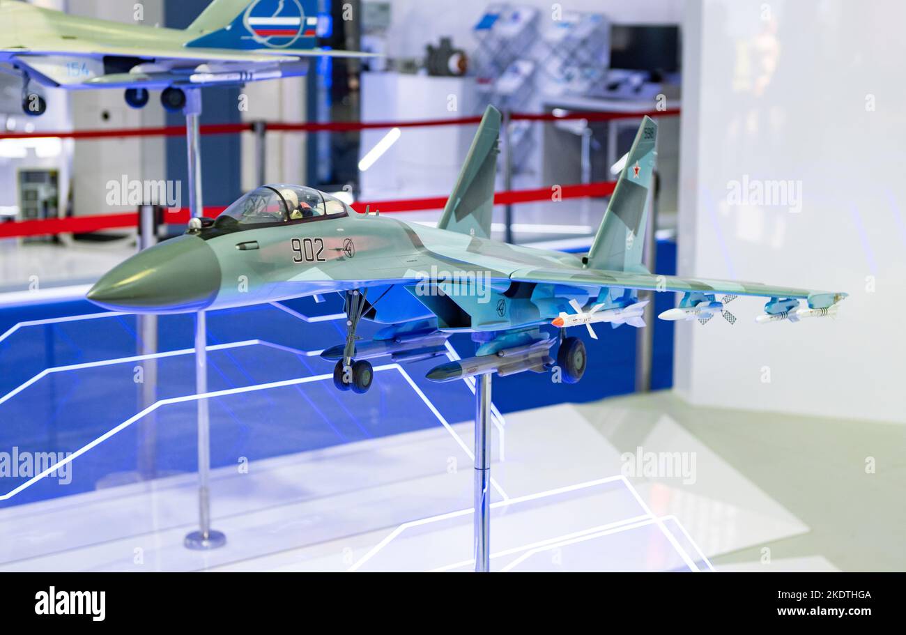 August 30, 2019, Moscow region, Russia. The layout of the Russian ...