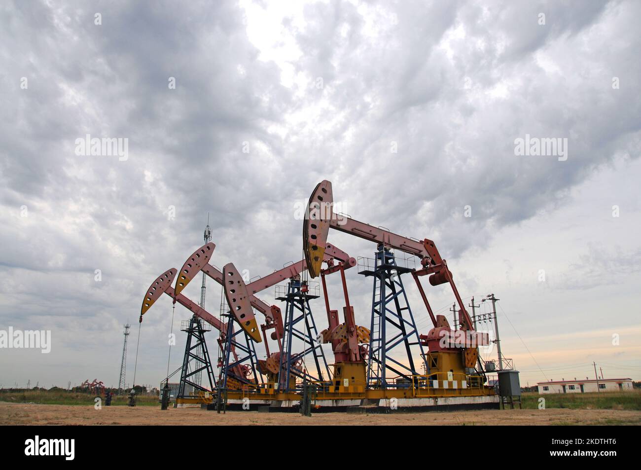 Daqing oil field, building green enterprise in one hundred Stock Photo ...