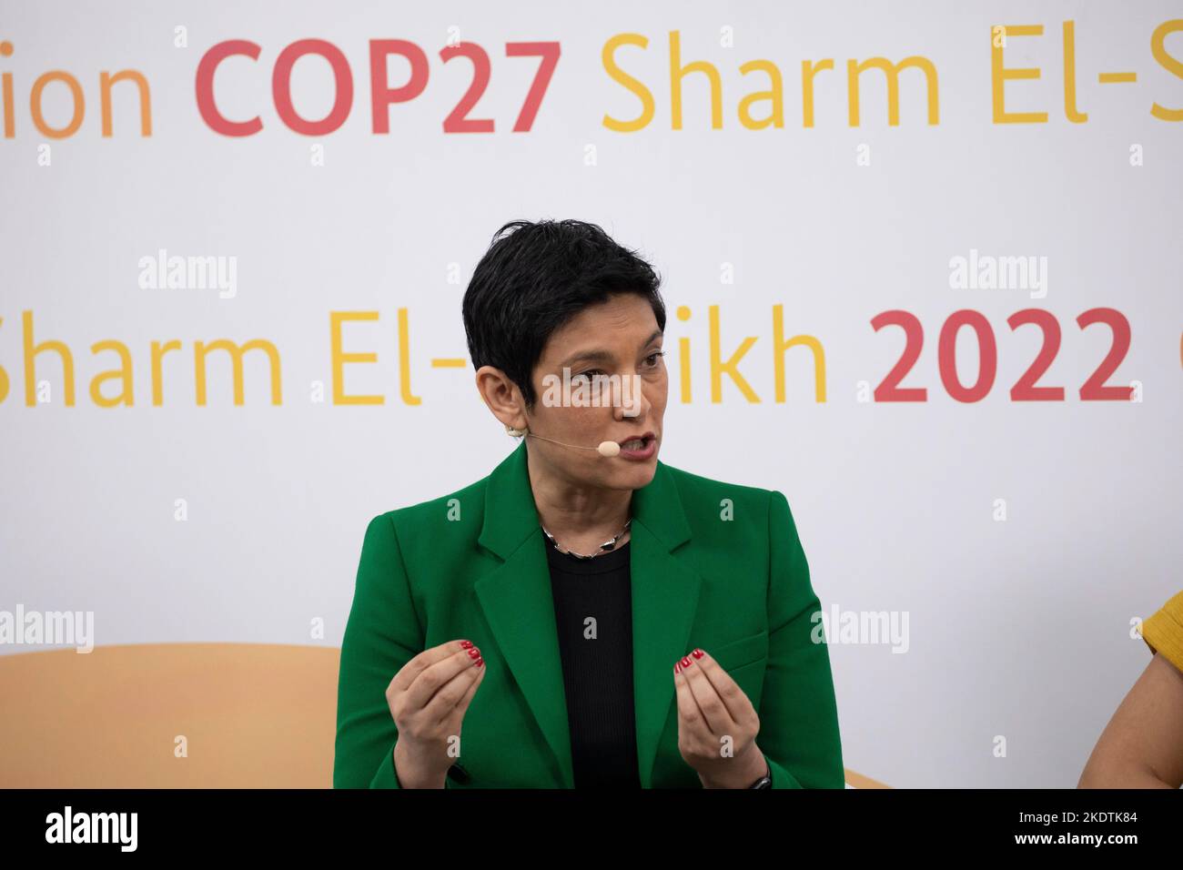 Sharm El Sheikh, Egypt. 08th Nov, 2022. Tirana Hassan, acting Executive ...