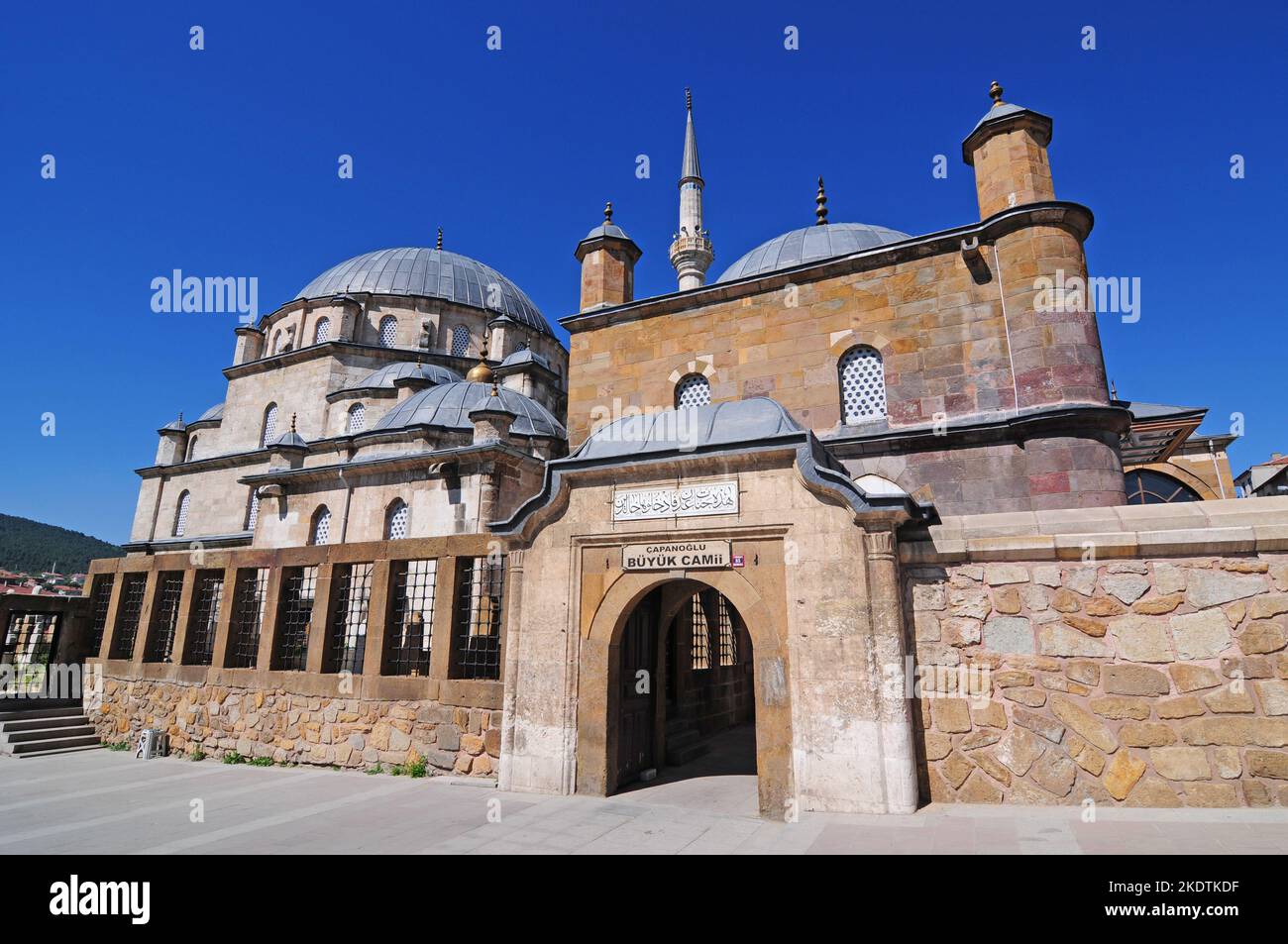 Capanoglu Mosque, located in Yozgat, Turkey, was built in 1779. It is ...