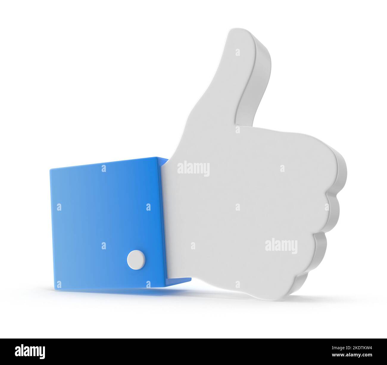 Blue Like Symbol , This is a 3d rendered computer generated image ...