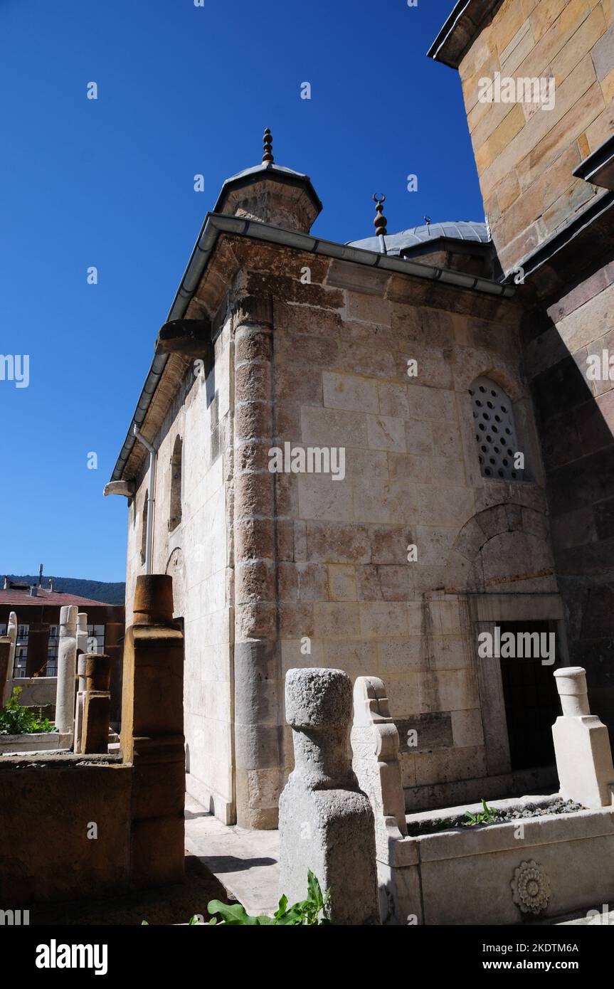 Capanoglu Mosque, located in Yozgat, Turkey, was built in 1779. It is ...