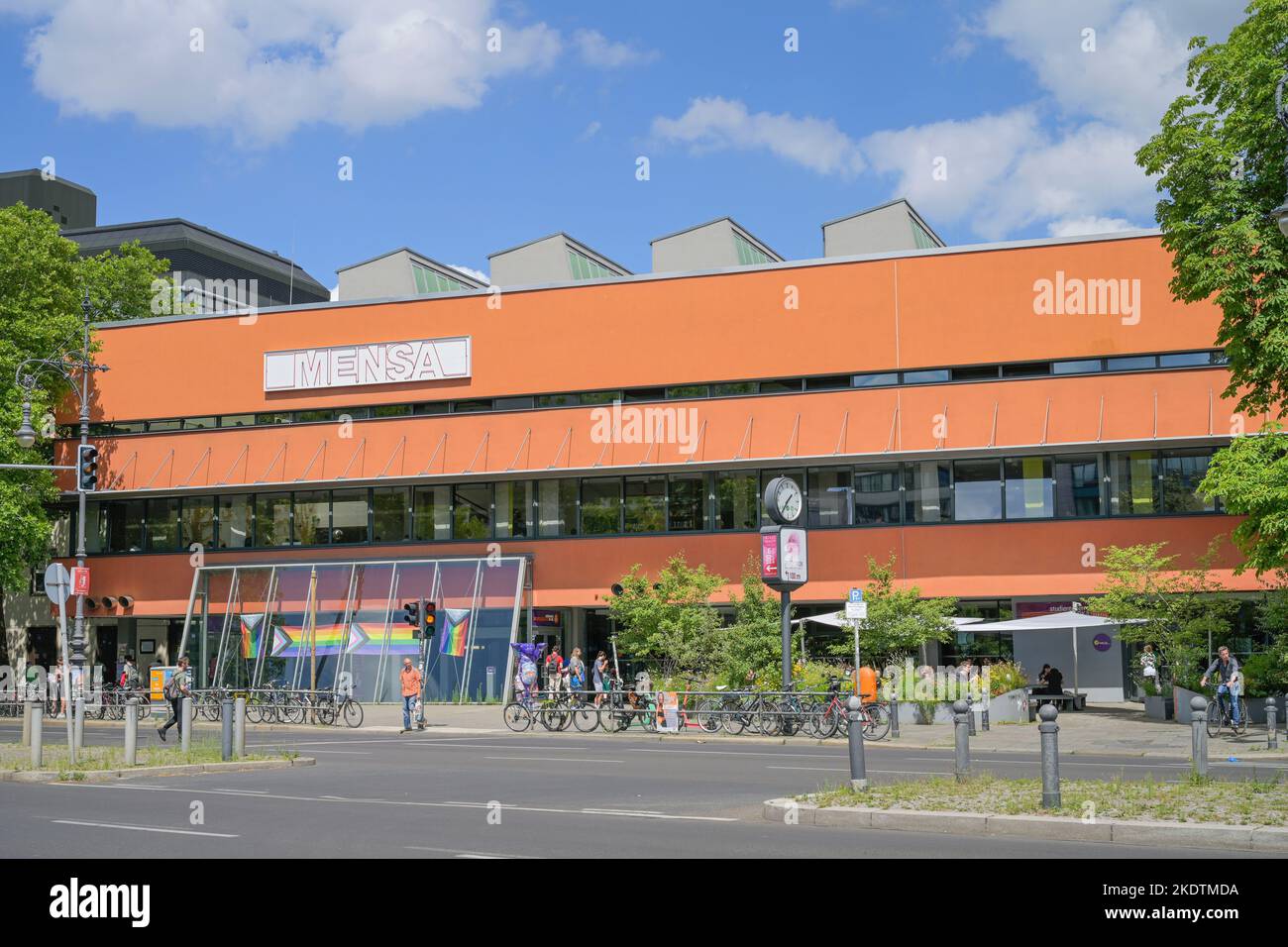 TU Mensa, Hardenbergstraße, Charlottenburg, Berlin, Deutschland Stock ...