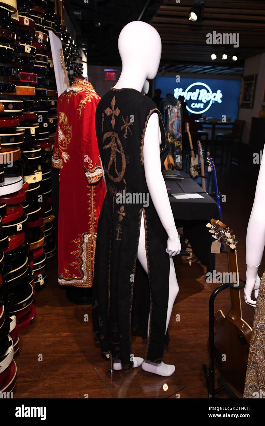 New York, USA. 08th Nov, 2022. A Steve Vai stage-and "Down Deep Into ...