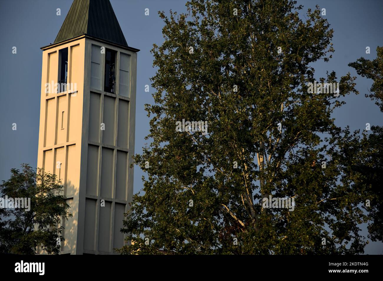 Modern bell tower hi-res stock photography and images - Alamy