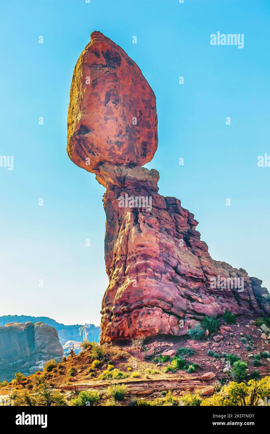 Balanced Rock Garden of Eden Windows Section Arches National Park Moab ...