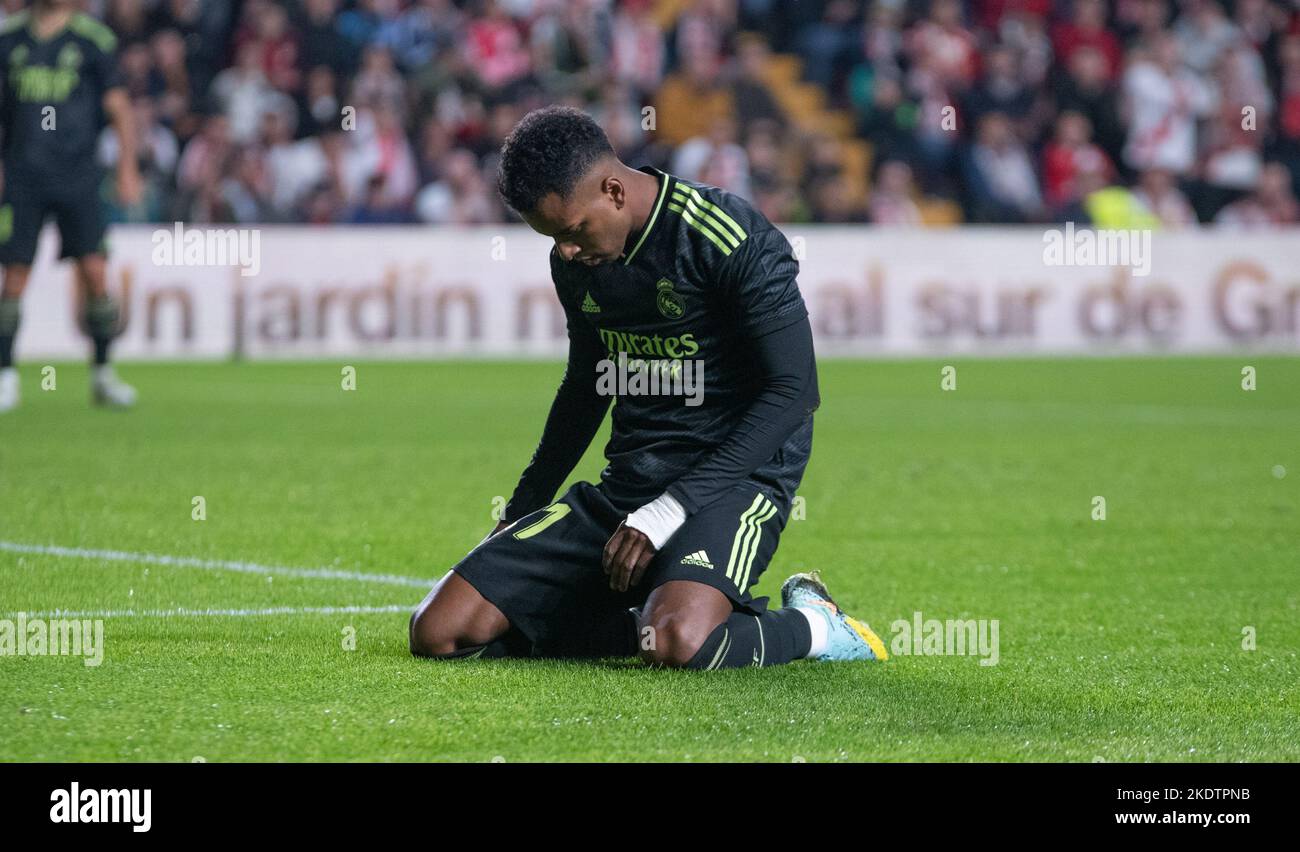 7th November 2022; Stadium Vallecas, Madrid, La Liga Santander, Rayo ...