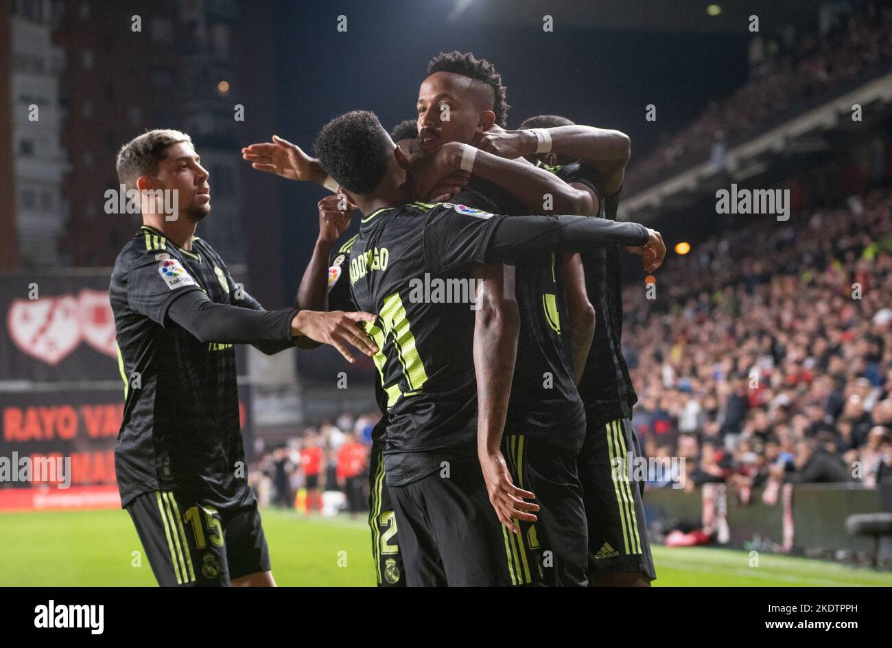 7th November 2022; Stadium Vallecas, Madrid, La Liga Santander, Rayo ...