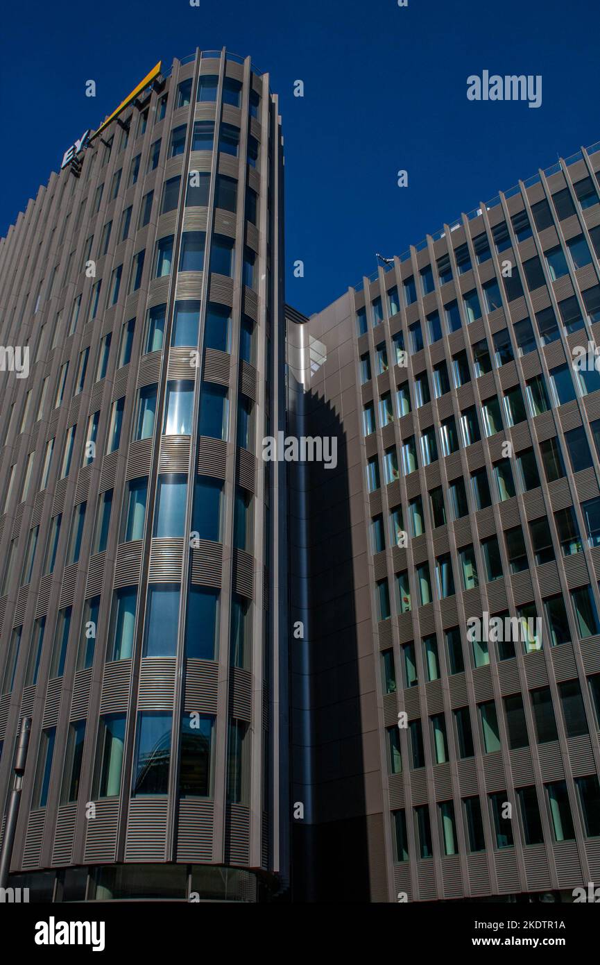Berlin (Germany) business center Stock Photo - Alamy