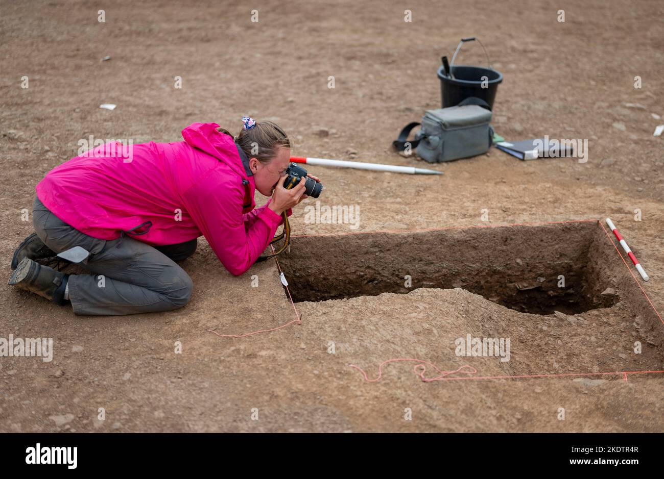 Picture By Jim Wileman - Ipplepen Archeaology Site, University of ...