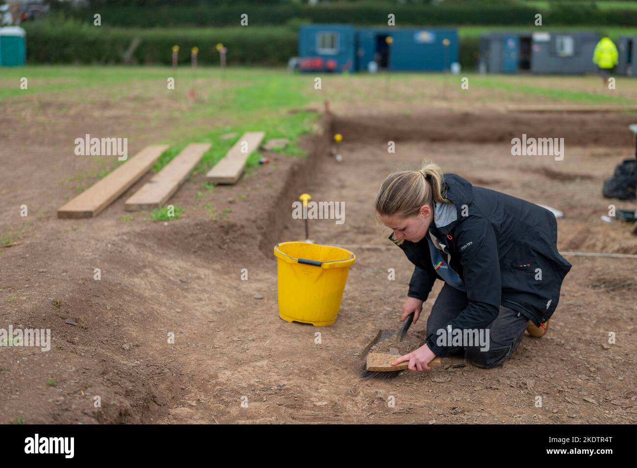 Picture By Jim Wileman - Ipplepen Archeaology Site, University of ...