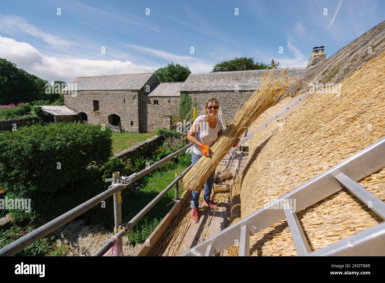 Picture By Jim Wileman - Jane Rush, pictured at Lower Jurston Farm ...