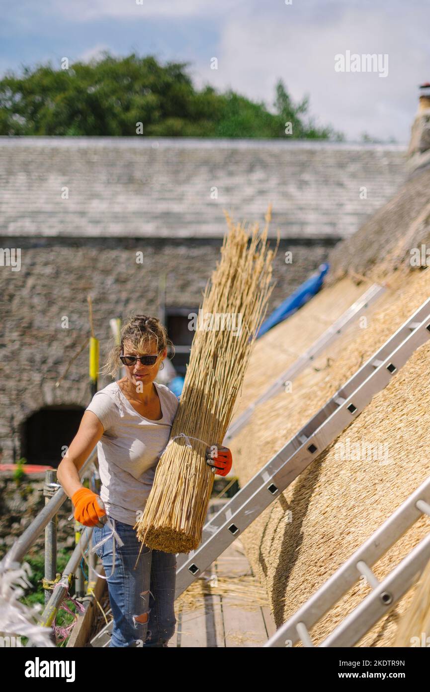Picture By Jim Wileman - Jane Rush, pictured at Lower Jurston Farm ...