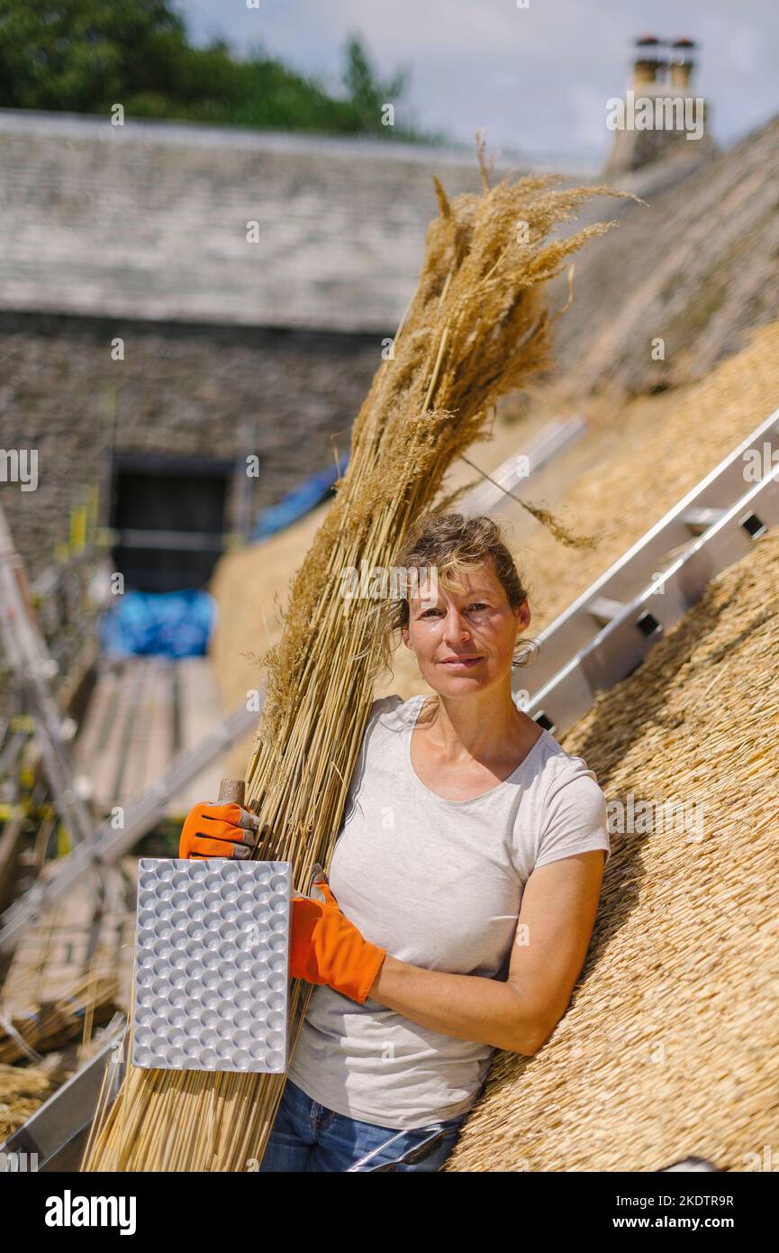 Picture By Jim Wileman - Jane Rush, pictured at Lower Jurston Farm ...