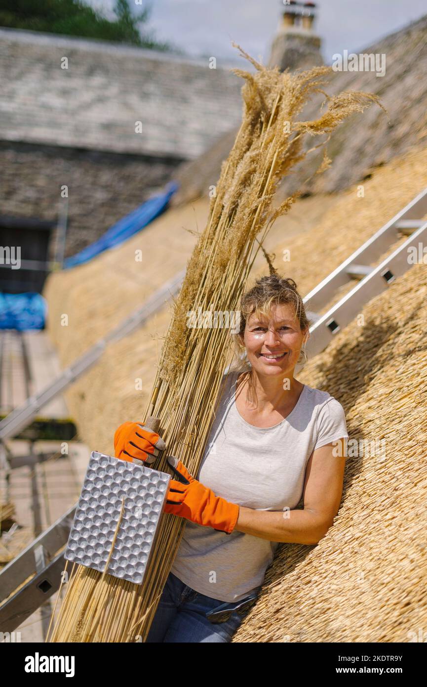 Picture By Jim Wileman - Jane Rush, pictured at Lower Jurston Farm, near Chagford, Devon. Jane ...