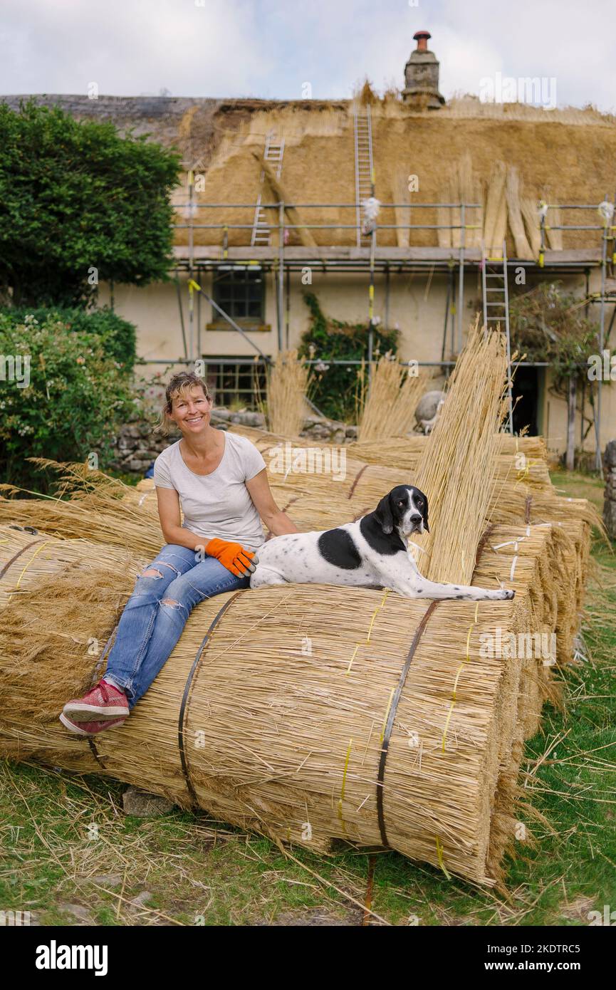 Picture By Jim Wileman - Jane Rush, pictured at Lower Jurston Farm ...