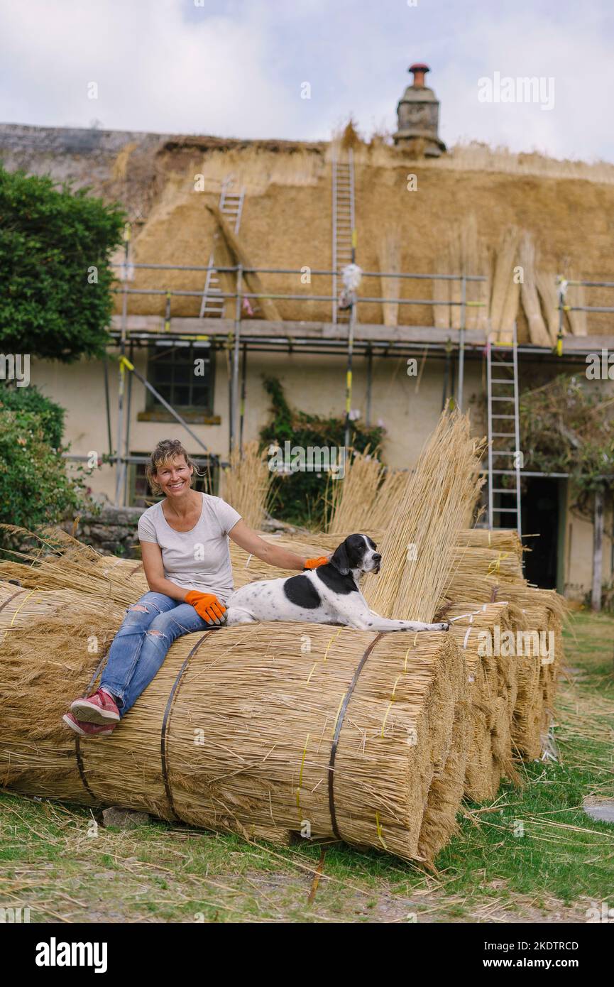 Picture By Jim Wileman - Jane Rush, pictured at Lower Jurston Farm ...