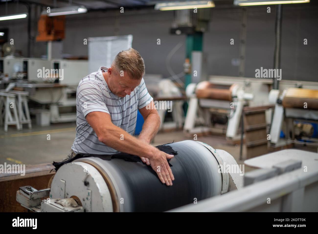Picture Jim Wileman - Pittards leather goods factory, in Yeovil ...