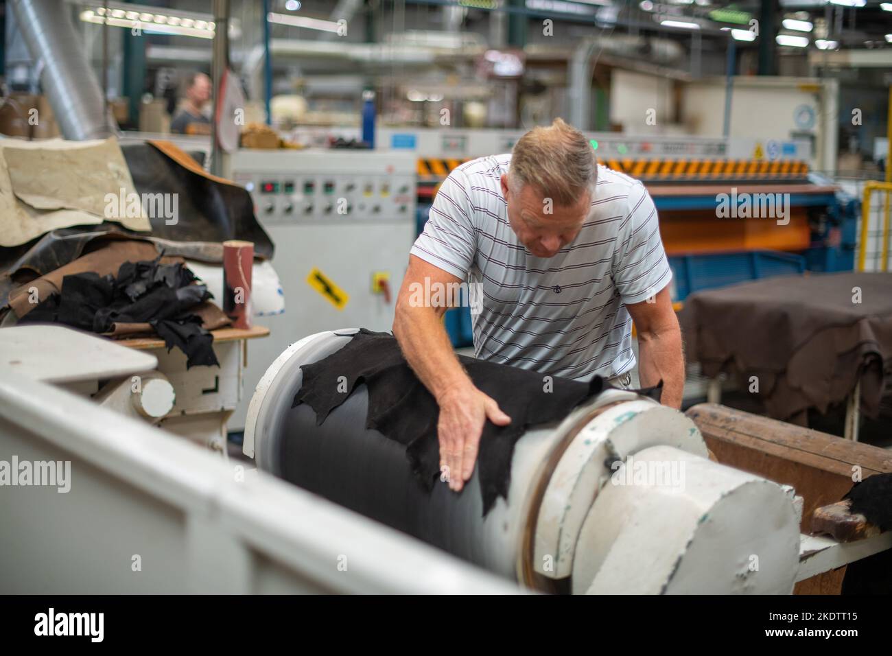 Picture Jim Wileman - Pittards leather goods factory, in Yeovil ...