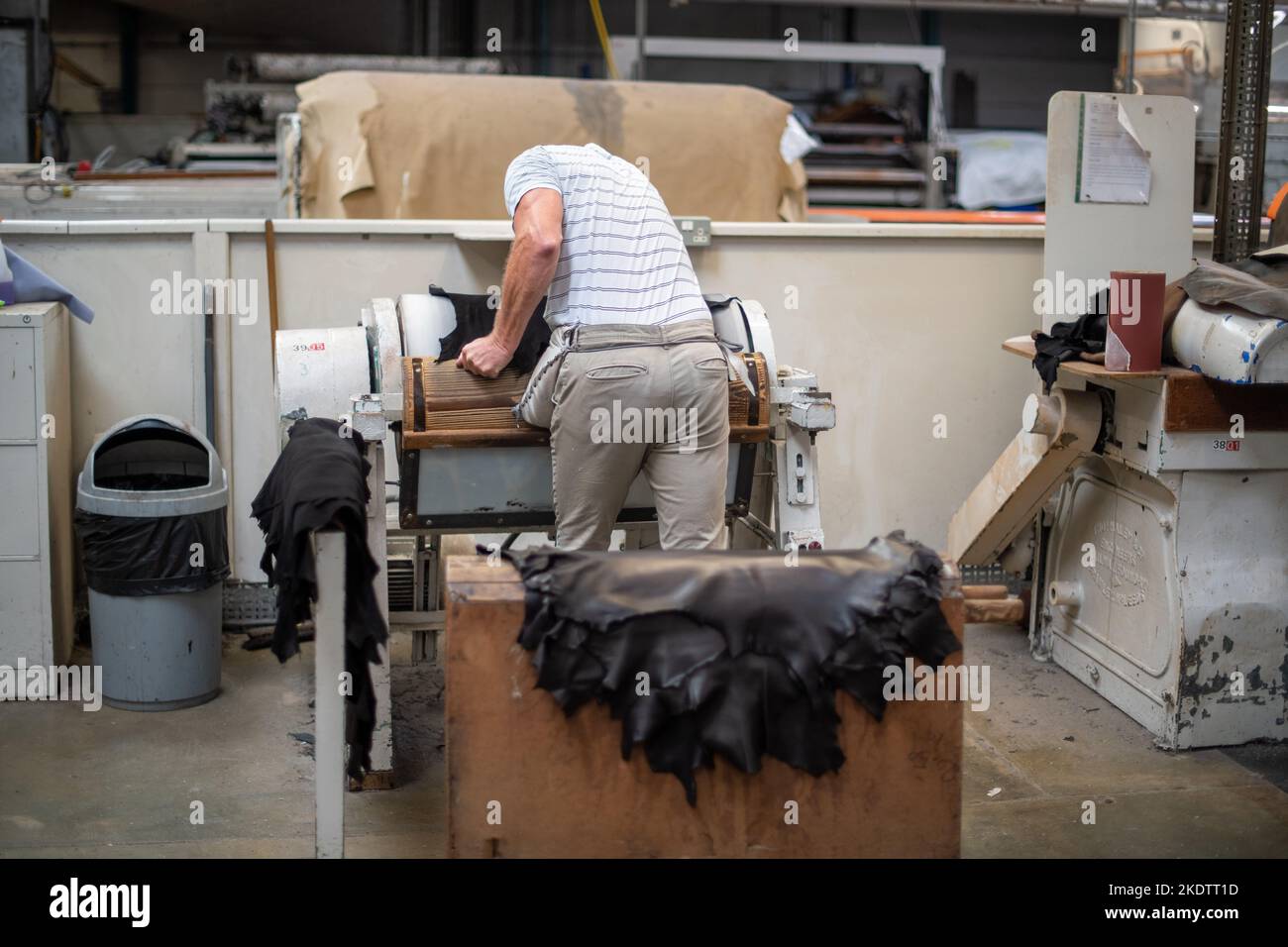Picture Jim Wileman - Pittards leather goods factory, in Yeovil ...