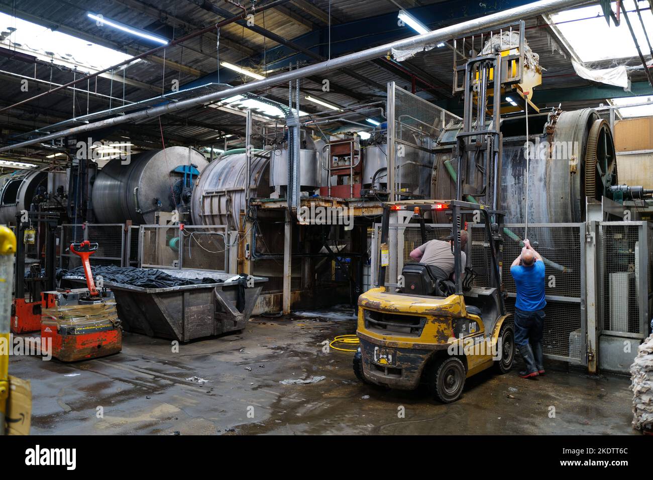 Picture Jim Wileman - Pittards leather goods factory, in Yeovil ...