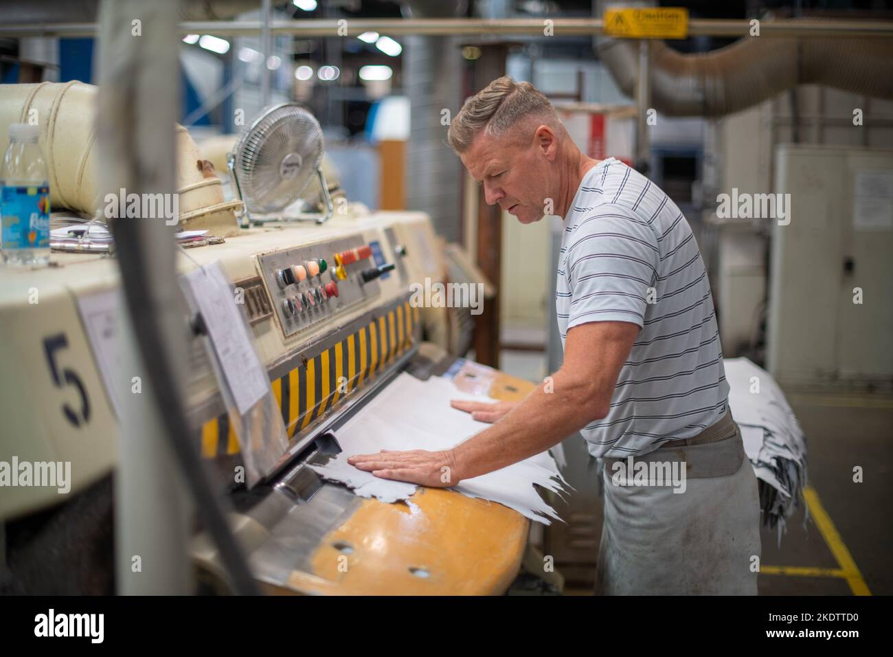 Picture Jim Wileman - Pittards leather goods factory, in Yeovil ...