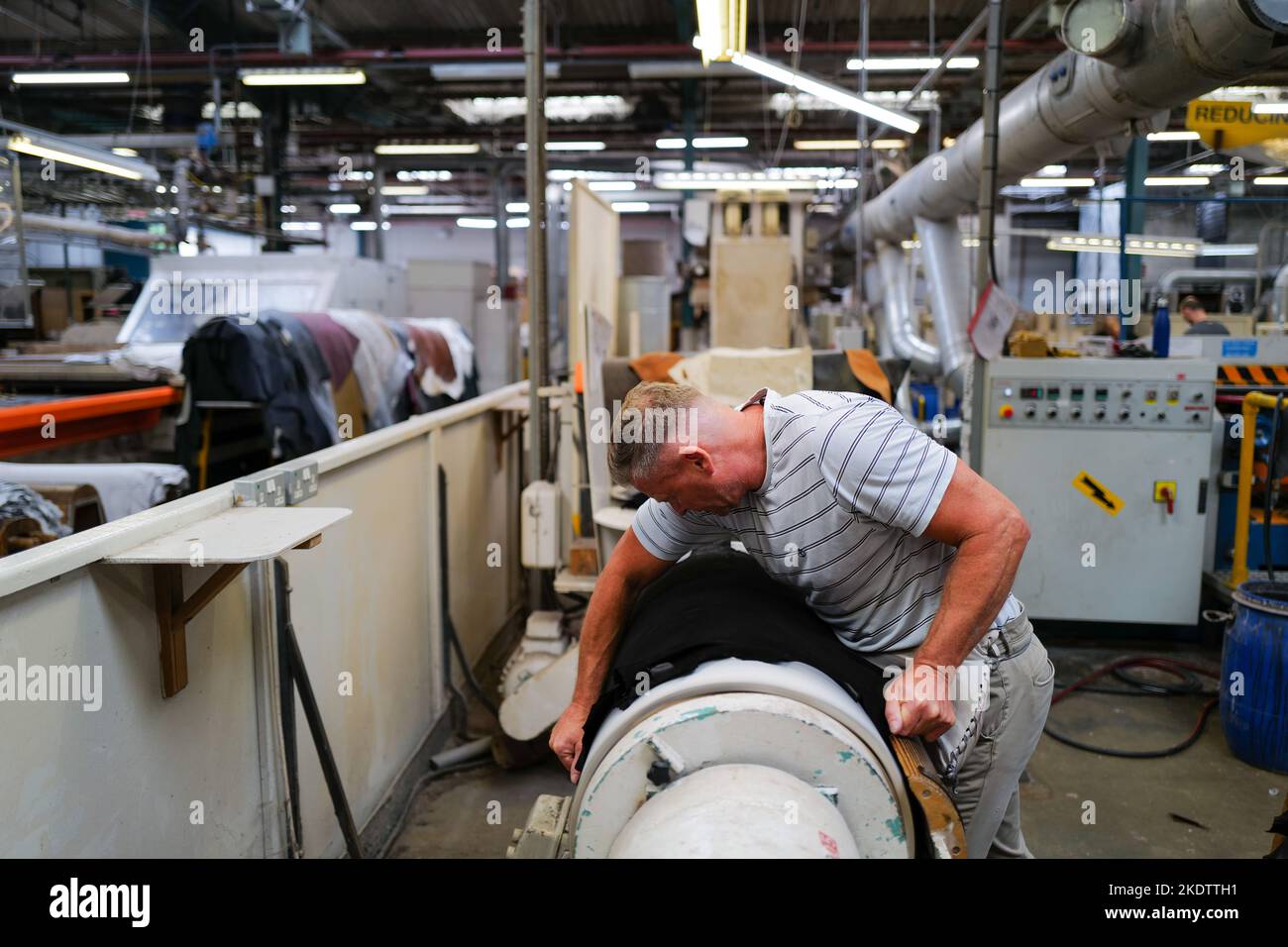 Picture Jim Wileman - Pittards leather goods factory, in Yeovil ...