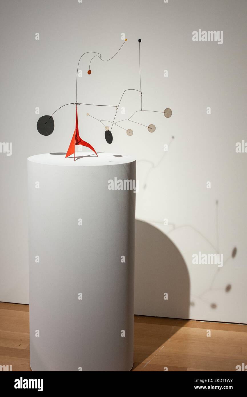 Alexander Calder (1898-1976) Untitled standing mobile-sheet metal, wire ...