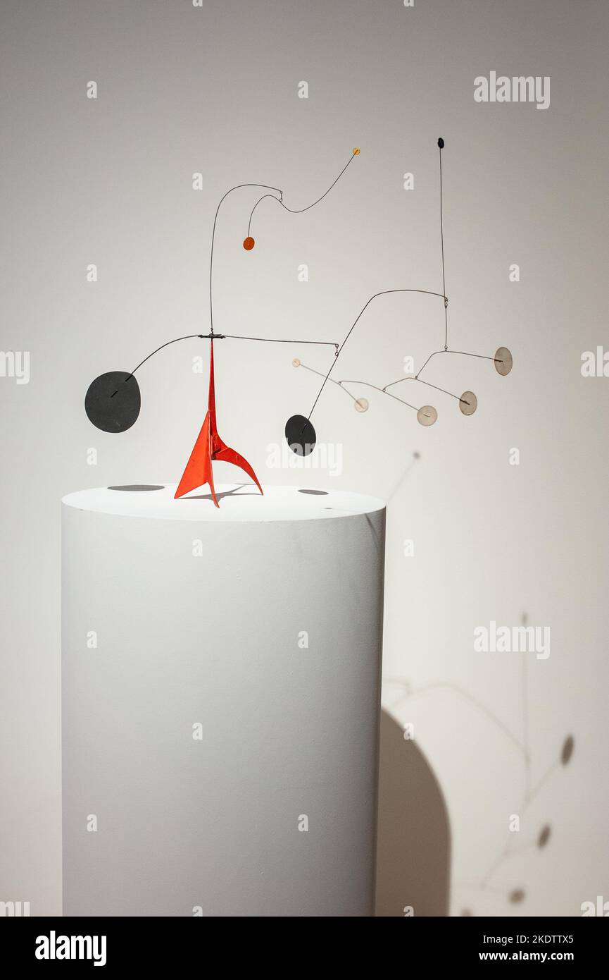 Alexander Calder (1898-1976) Untitled standing mobile-sheet metal, wire ...