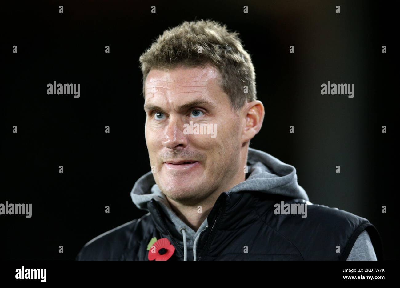 Rotherham United manager Matt Taylor before during the Sky Bet ...