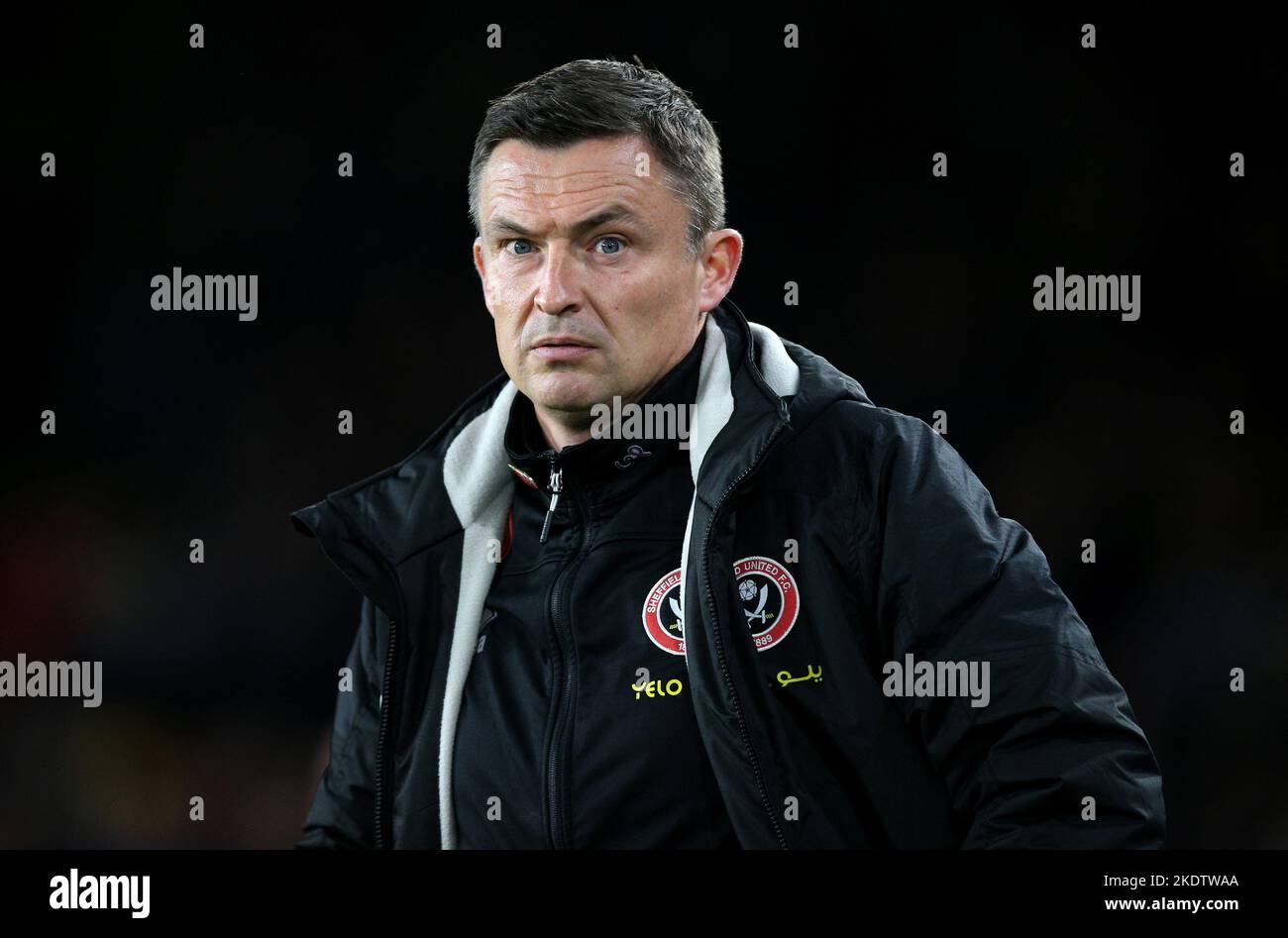 Sheffield United manager Paul Heckingbottom before the Sky Bet ...