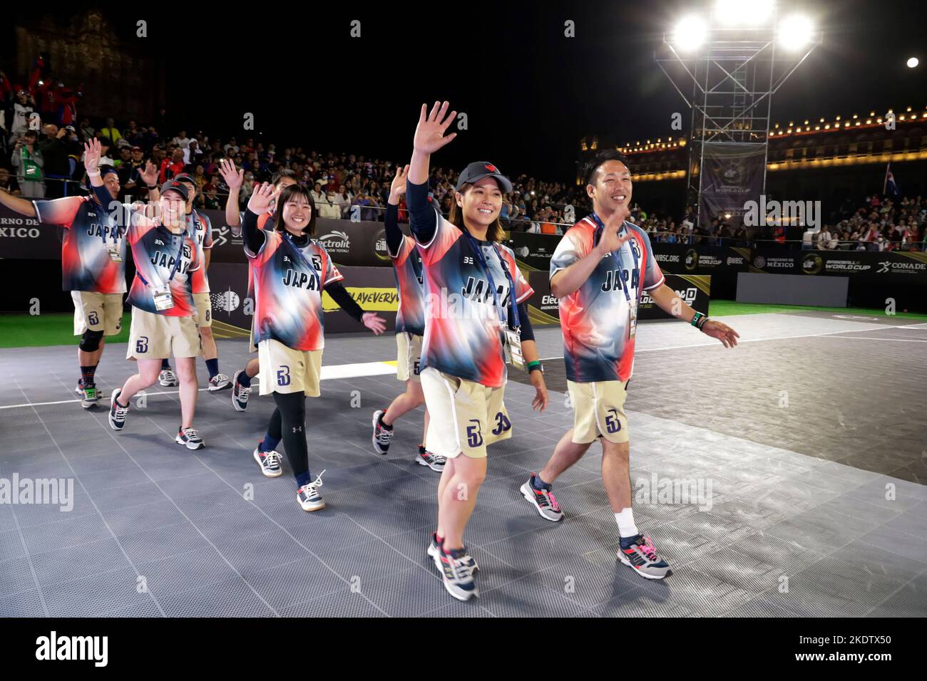 Mexico City, Mexico. 7th Nov, 2022. The Japan team in the first ...