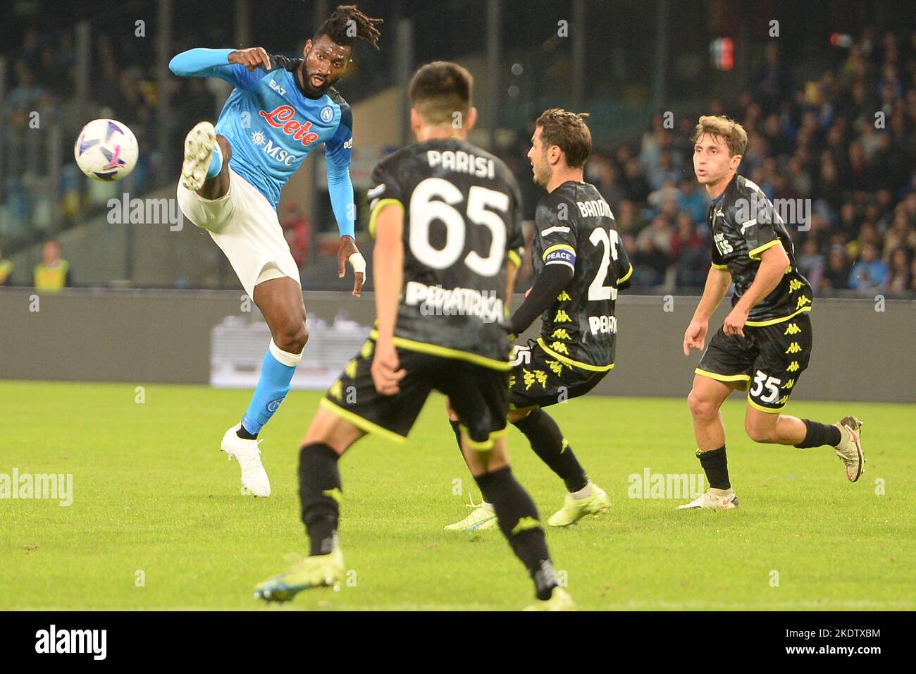 November 8, 2022, Naples, Italy: Andre' Anguissa of SSC Napoli in ...