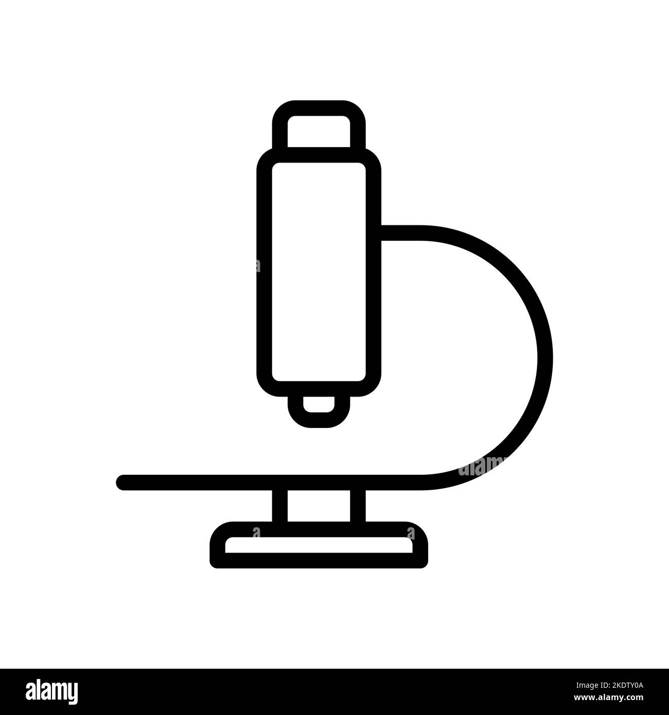 Microscope icon. an instrument for viewing small microbes Stock Vector ...
