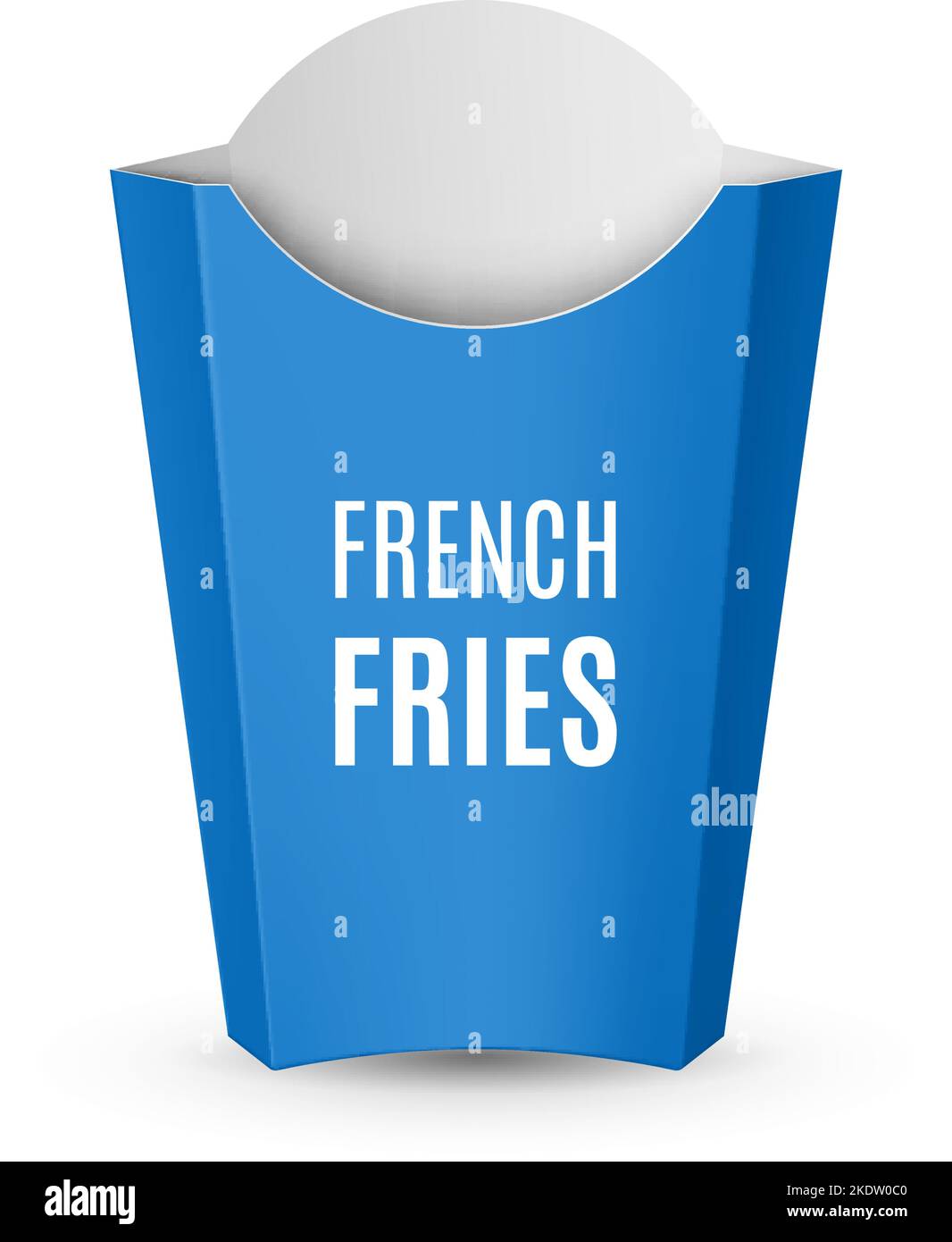 Cartoon empty box fries hi-res stock photography and images - Alamy