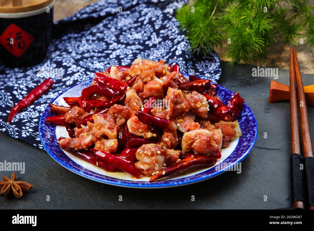 Fried pig cartilage Stock Photo - Alamy
