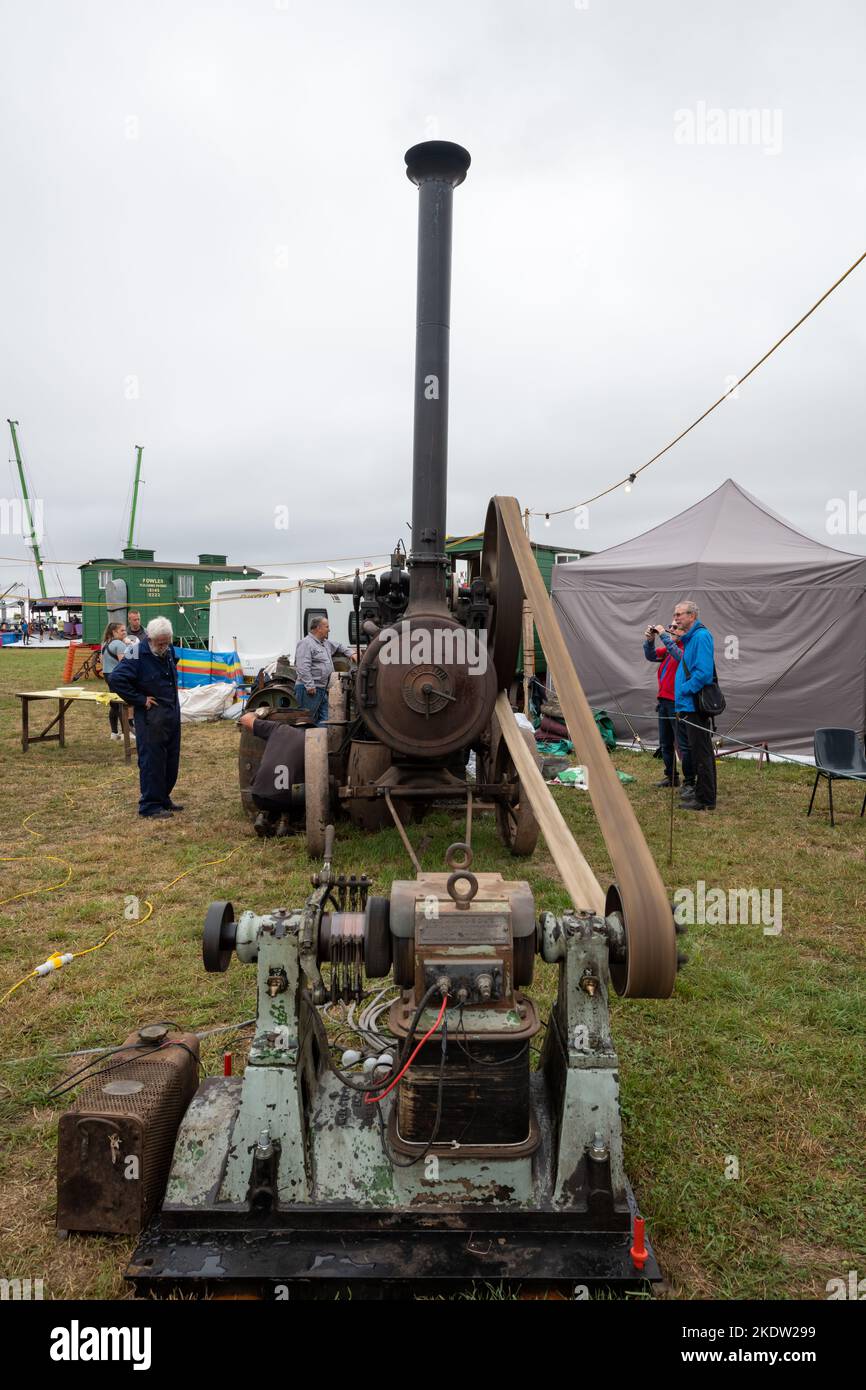 Tarrant Hinton.Dorset.United Kingdom.August 25th 2022.A Ruston and ...