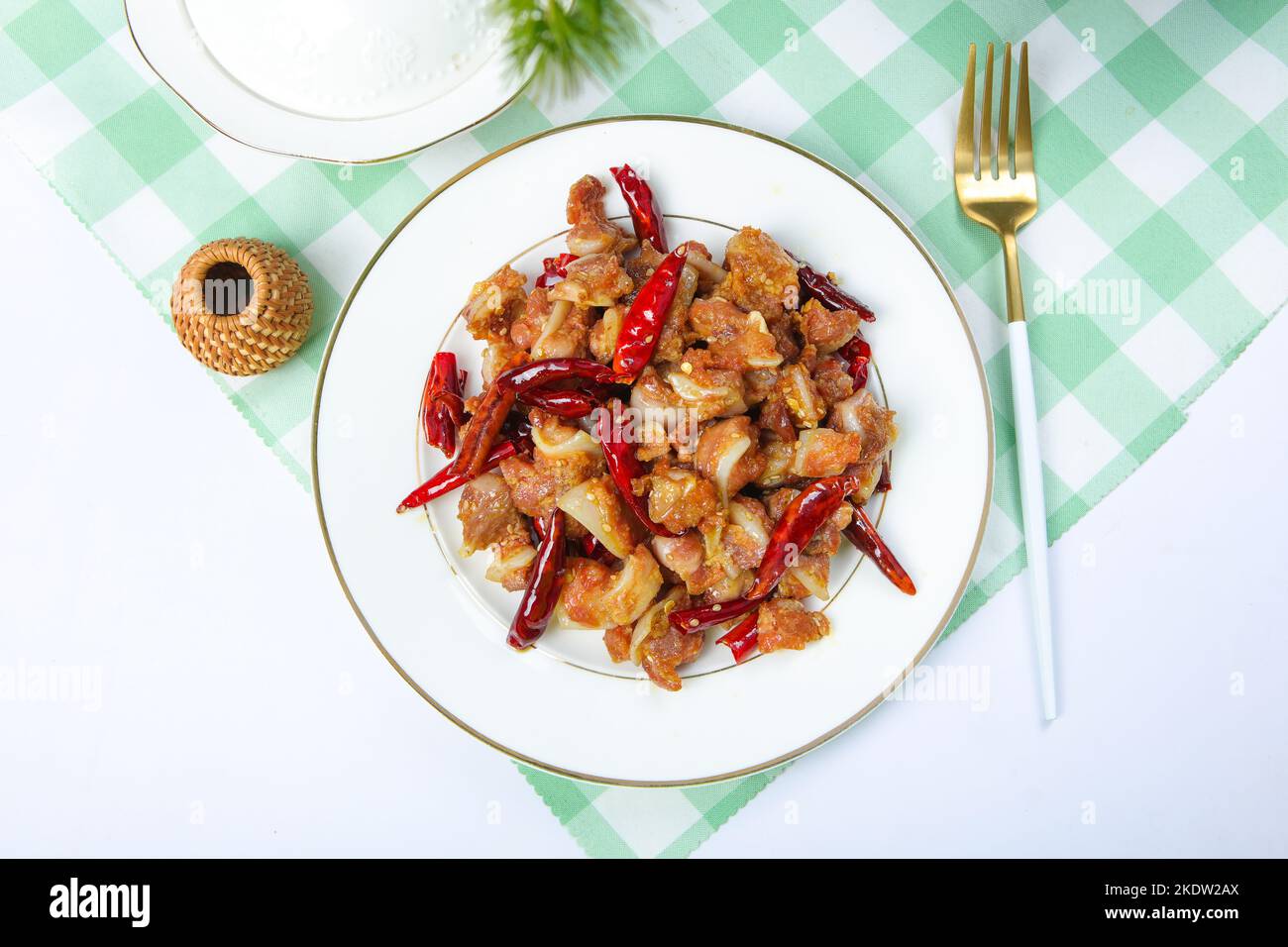 Fried pig cartilage Stock Photo - Alamy