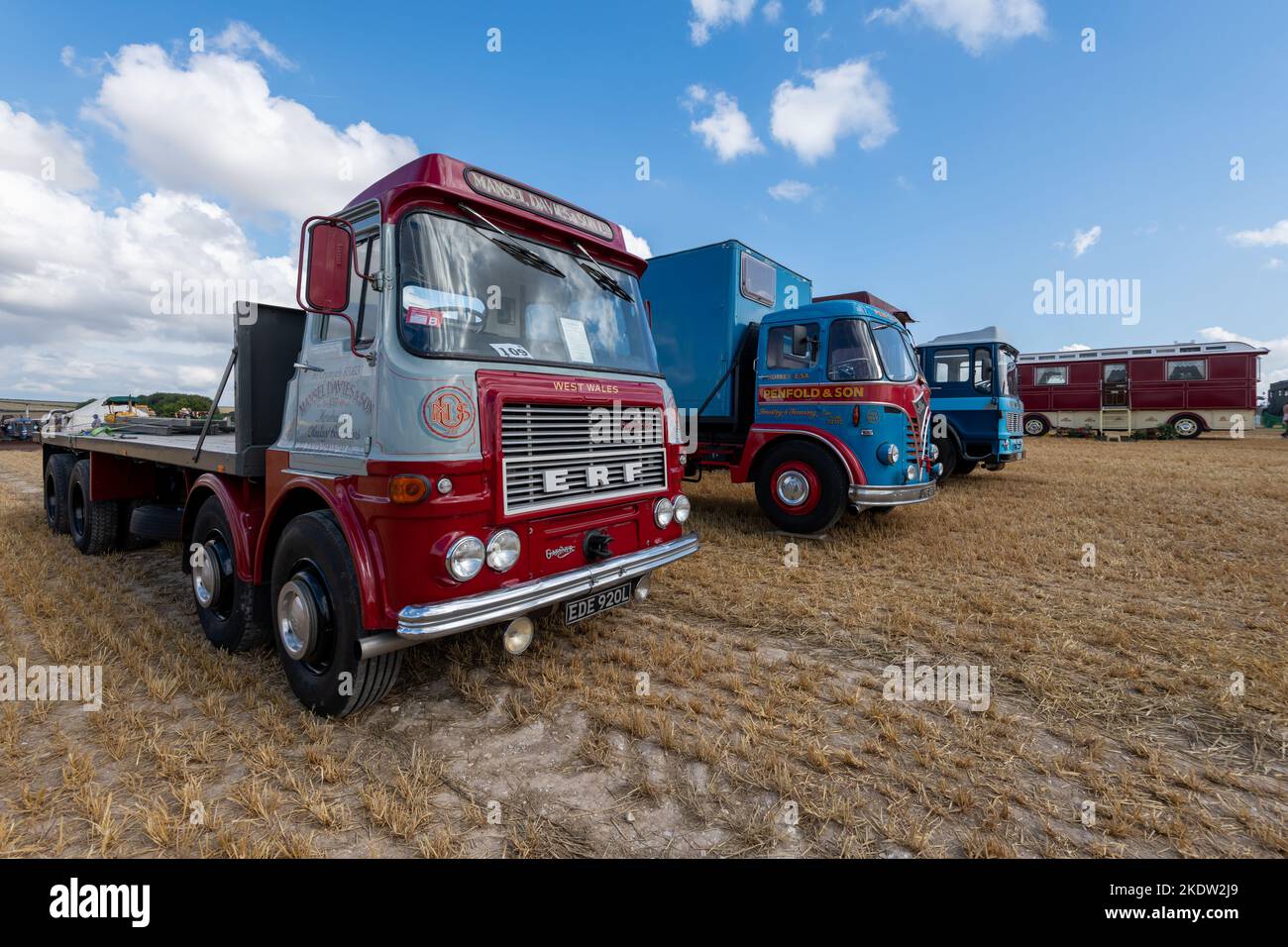Tarrant Hinton.Dorset.United Kingdom.August 25th 2022.A restored 1972 ...