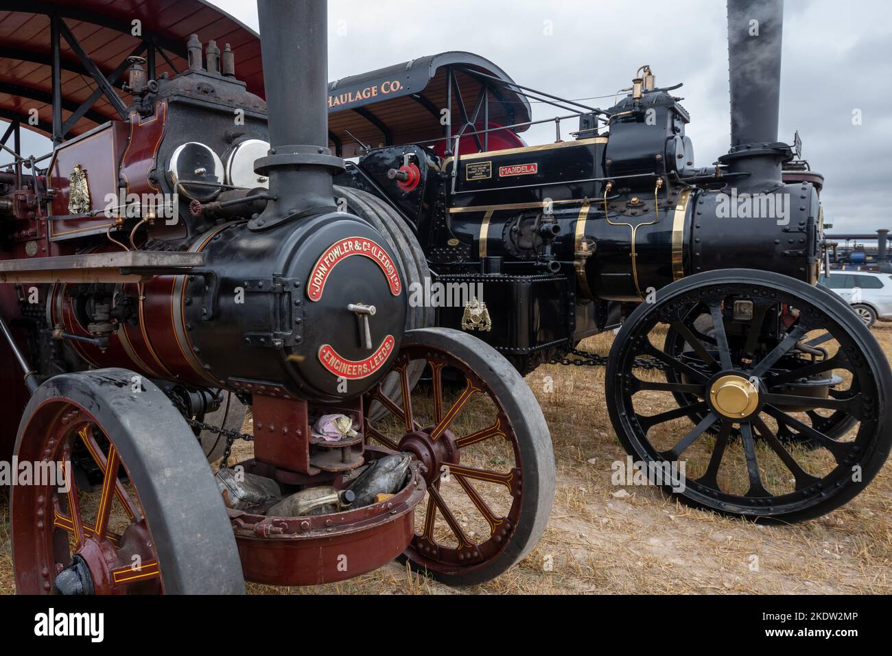 Tarrant Hinton.Dorset.United Kingdom.August 25th 2022.Fowler traction ...