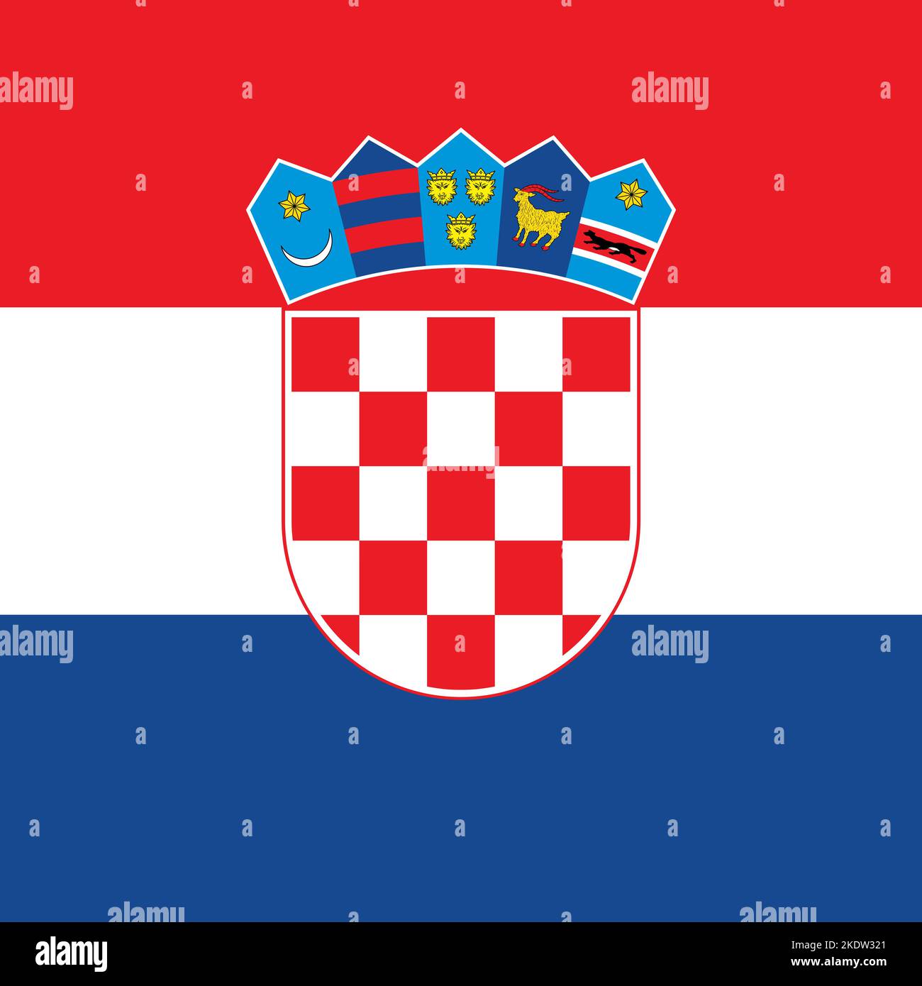 Official Croatian Flag