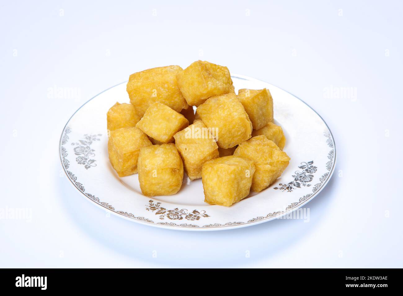 A small amount of oil bean curd Stock Photo - Alamy